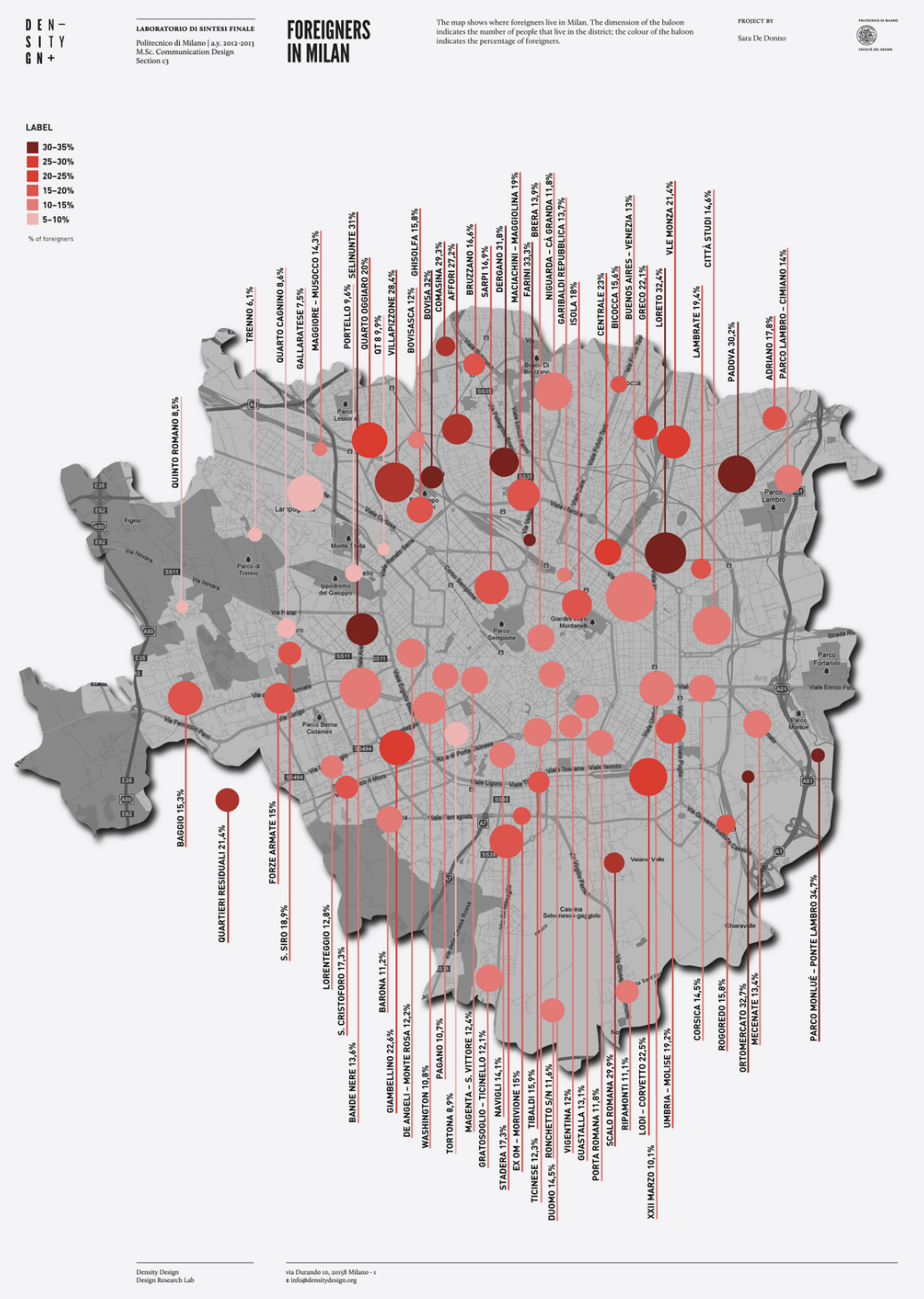 Bubble Map | Data Viz Project