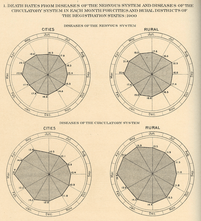 Radial Area Chart | Data Viz Project