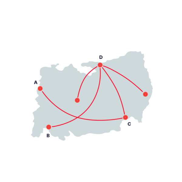 Connection Map | Data Viz Project