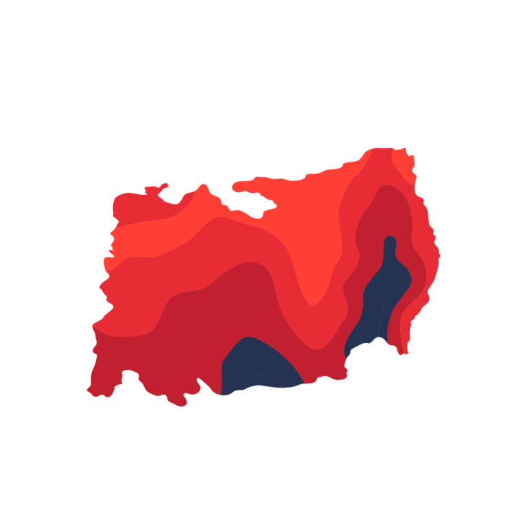 Isoline Map | Data Viz Project